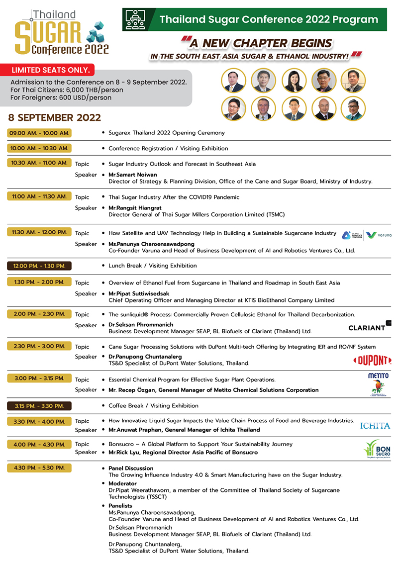 Sugar Conference - Conference-Programme